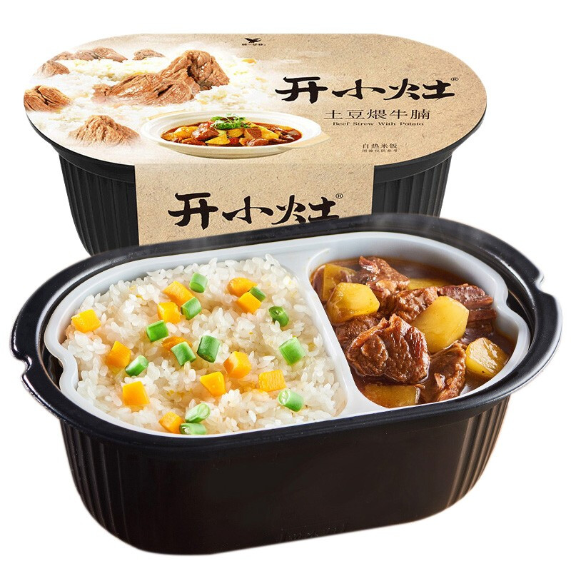 统一 开小灶 自热米饭 土豆煨牛腩 251g - 123零食铺